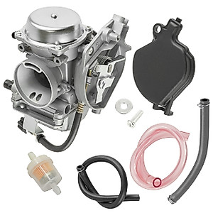 Caltric Carburetor Compatible with Kawasaki Lakota 300 Kef300A Kef 300A 1995-2000