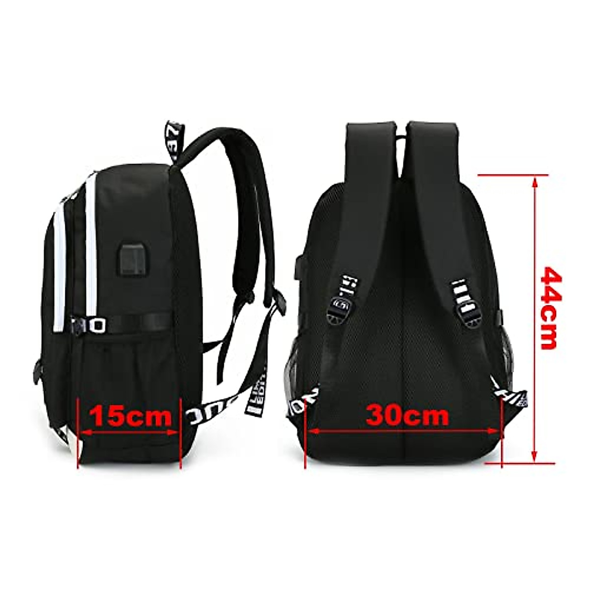 ISaikoy Anime Komi can't communicate Backpack Shoulder Bag Bookbag Student School Bag Daypack Satchel AX6