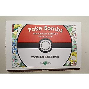 Bath Bomb Toys Inside Bath Bombs, Huge Balls (5 oz) Safe, Great for Bubble Baths, Perfect for Little Girls and Boys (6 Count) Pack of 1