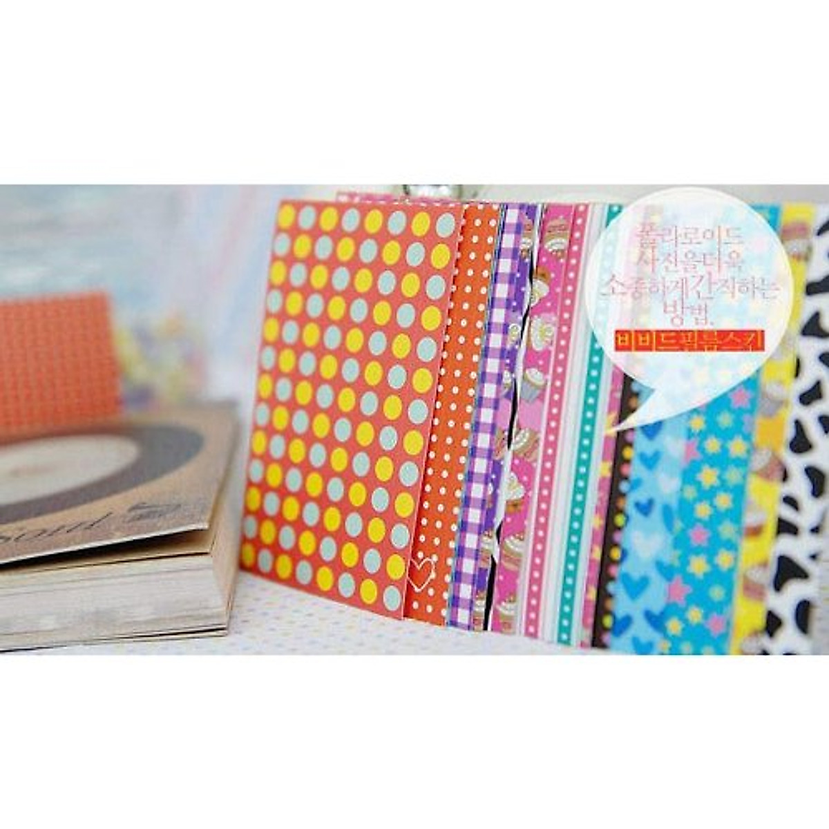 20 PCS Vivid Color Pattern Films Sticker for FujiFilm Instax Mini 8 7s 25 50s