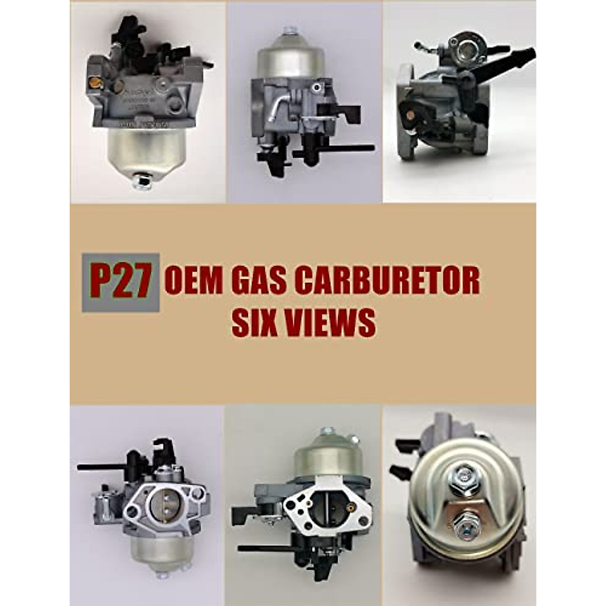 Huayi P27 Predator 420cc Carburetor 16100-ZF6-V01 for Honda and Clone GX390 GX340 11hp Predator 13hp Pressure Washer Snow Blower Mini Bikes