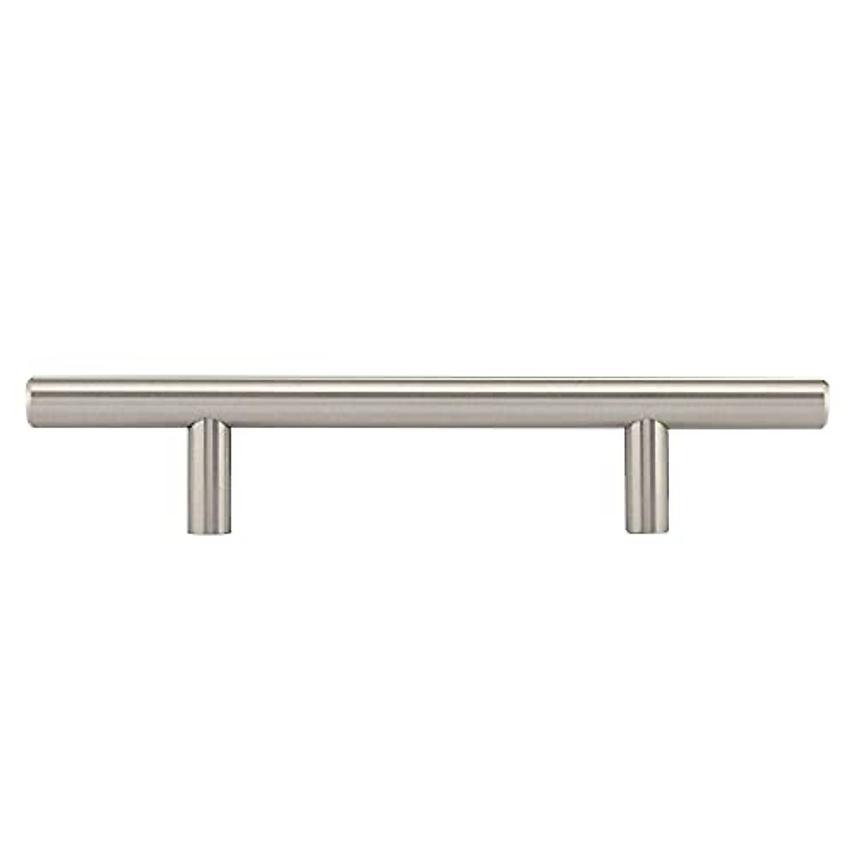 Richelieu Hardware BP30596195 Washington Collection 3 3/4-inch (96 mm) Center-to-Center Brushed Nickel Modern Cabinet and Drawer Bar Pull Handle for Kitchen, Bathroom, and Furniture