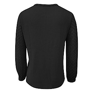 Sweatshirt for Women Loose Fit Crew Neck Long Sleeve Fashion Spring Sweaters Womens Long Sleeve Top V Neck