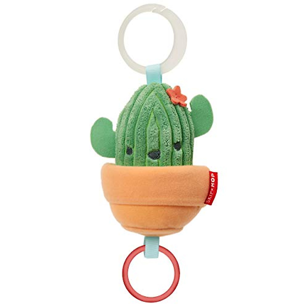 Skip Hop Baby Stroller Toy, Farmstand Grow & Play Jitter, Cactus