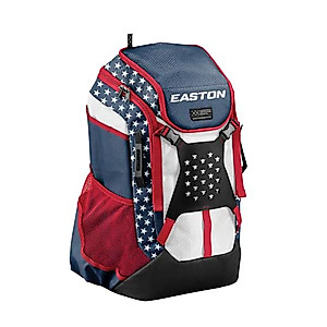Easton | Walk-Off NX Backpack Bag Series | Adult | Team Logo Embroidery Panel | Stars & Stripes