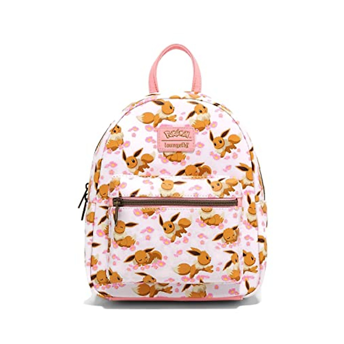 Hot Topic Loungefly Pokemon Eevee Spring Flowers Mini Backpack