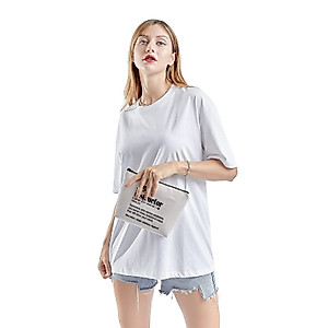 TSOTMO Yoga Instructor Zipper Pouch Makeup Bag Yoga Teacher Appreciation Gift Yoga Instructor Thank You Gift Best Yoga Instructor Ever Gift (YOGA)