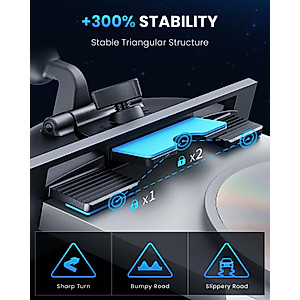 APPS2Car for Magsafe CD Slot Phone Mount [17 Strong Magnets] Magnetic Phone Holder for Car Easily Install Magnetic CD Car Holder Mount Compatible with Magsafe Case iPhone 15/14/13/12 Pro Max Plus Mini