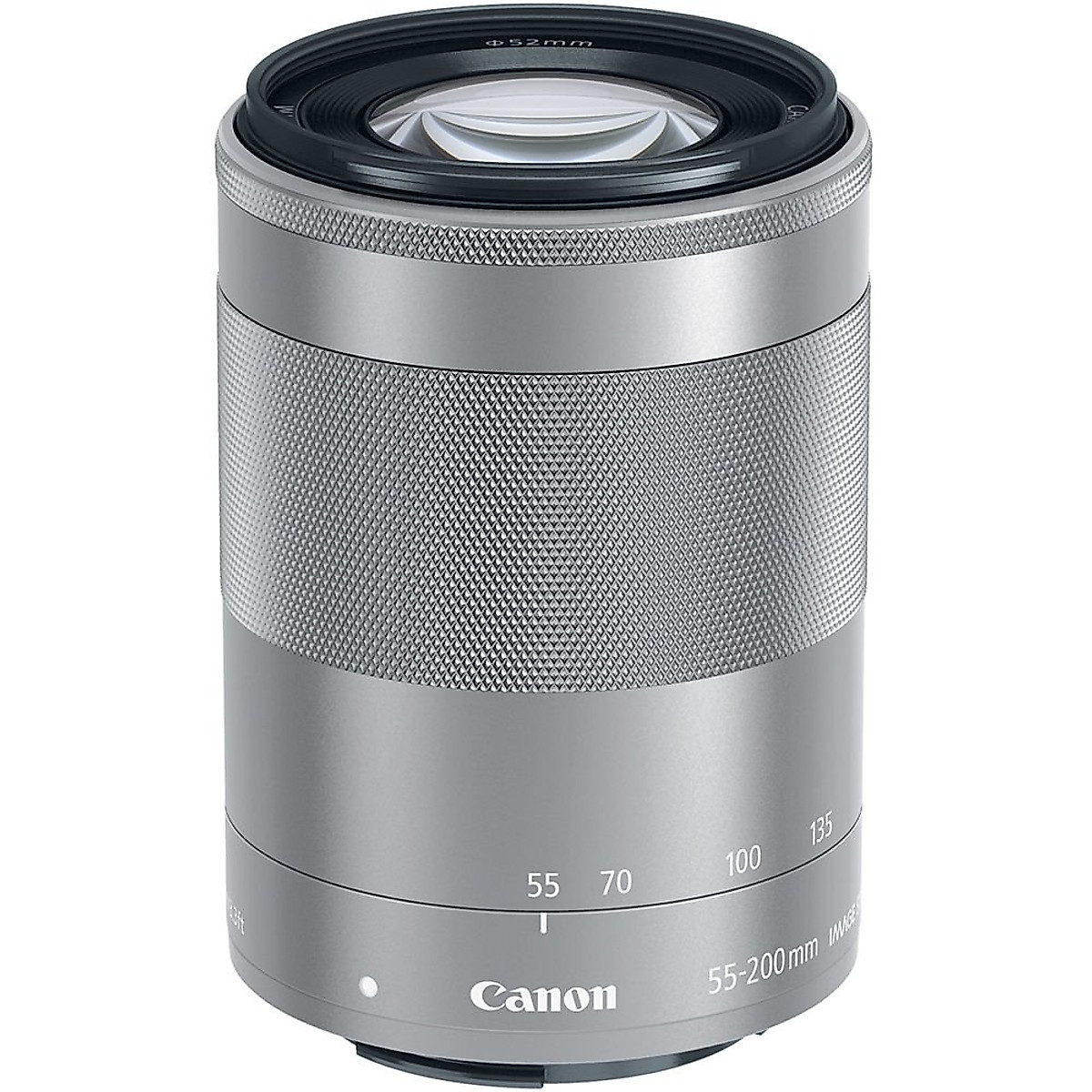Canon EF-M 55-200mm f/4.5-6.3 Image Stabilization STM Zoom Lens (Silver)