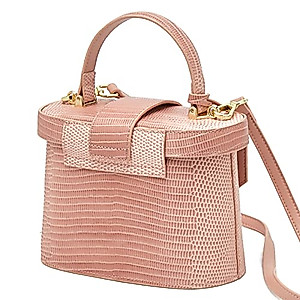 Designer Bucket Hangbag for Women Chic Stylish Girl Mini Box Crossbody Bag Clutch Purse Casual Fashion Shoulder Bag Simple Tote
