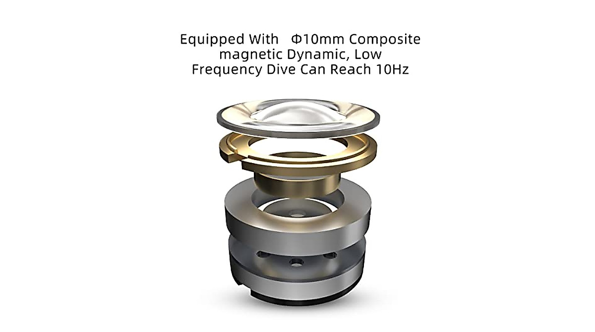 KZ EDX Wired Headset in Ear Entry Level HiFi Headset 3.5mm Detachable ...