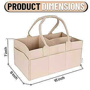 Diaper Caddy, Baby Diaper Caddy Organizer, Diaper Organizer, Baby Organizer, Car Diaper Caddy, Baby Caddy Organizer, Diaper Organizer for Changing Table, Baby Organizer for Nursery, caddy