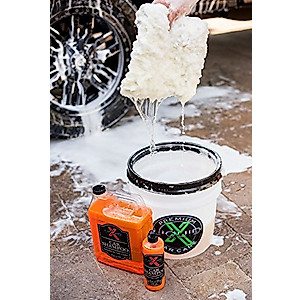 Liquid X Car Shampoo - Ultra Sudsy Car Wash, pH Neutral Formula for Safe Washing - Highly Concentrated Ultra Foam (16 oz)