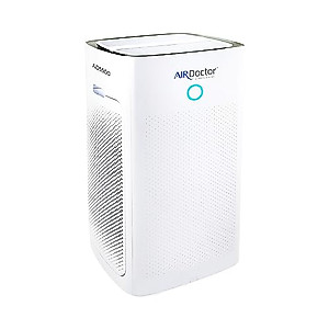 AIRDOCTOR AD5500 New Model! 4-in-1 Air Purifier for Extra Large Spaces & Open Concepts with UltraHEPA, Carbon & VOC Filters - Removes particles 100x Smaller than HEPA Standard (AirDoctor 5500)