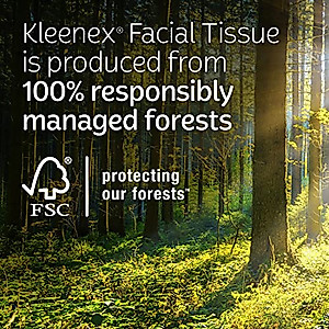 Kleenex Ultra Soft Facial Tissues, 8 Cube Boxes, 80 Tissues per Box, 3-Ply, Packaging May Vary