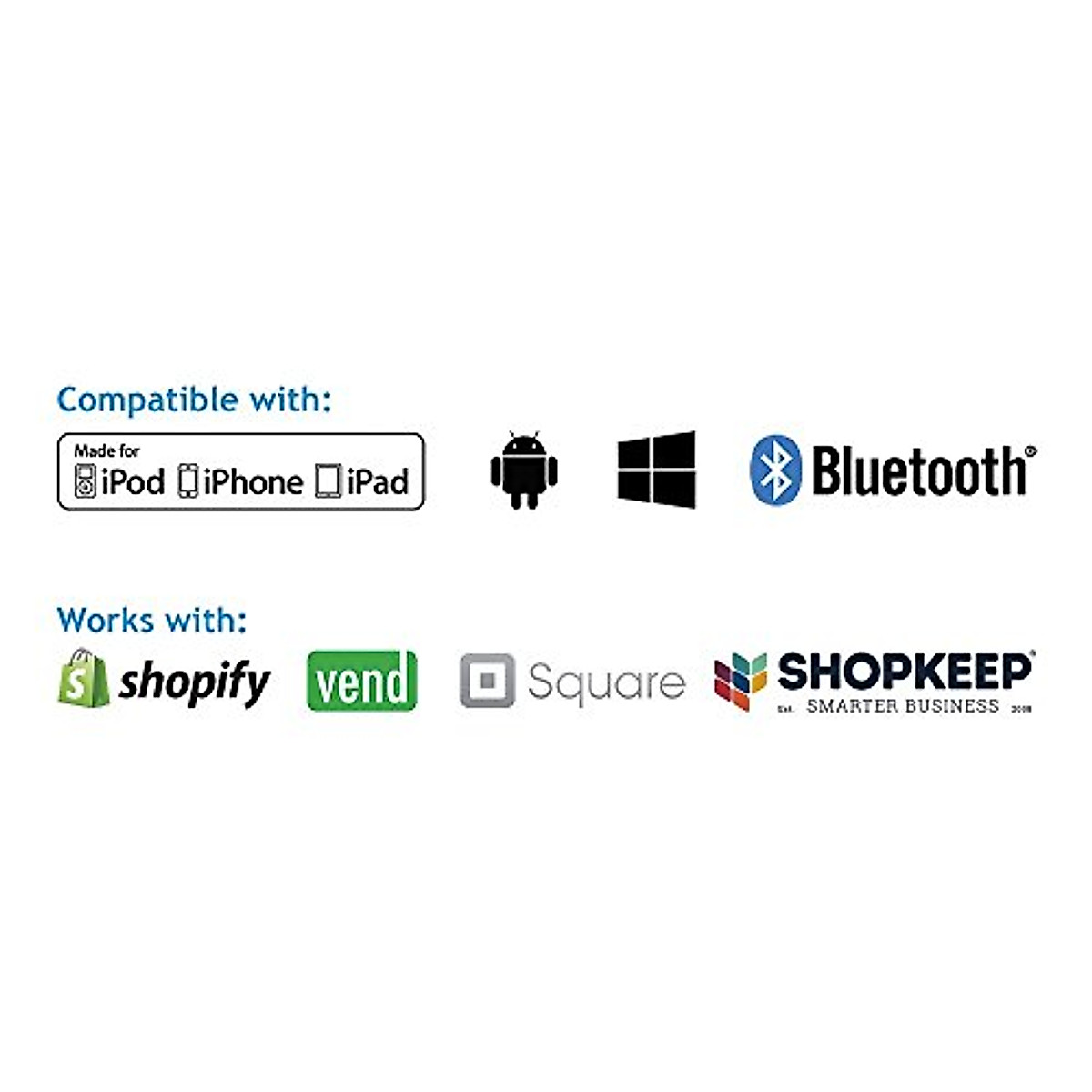 Socket Mobile DuraScan D740 CX3426-1872, 1D/2D Barcode Scanner, Utility Gray