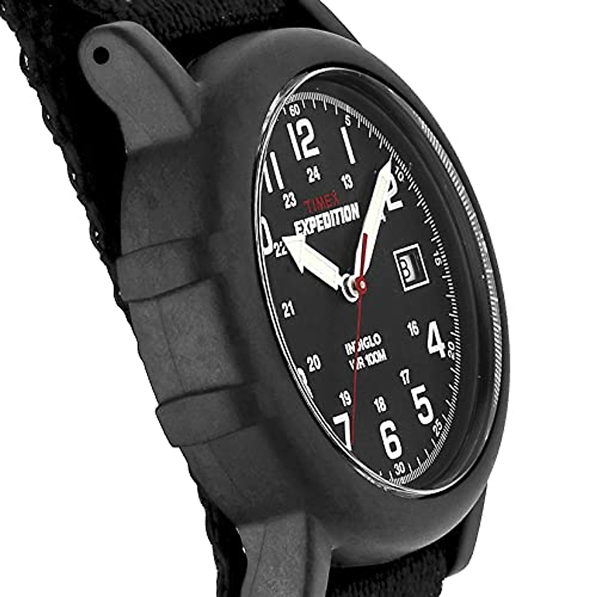 Timex Men's T40011 Expedition Camper Black Fast Wrap Strap Watch