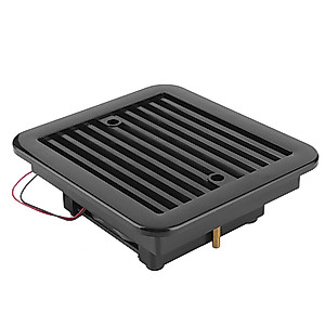 Aramox Vent Fan, 12V 4W Vent Fan with Shutters Vent One‑Way Side Strong Wind Air Camper RV Accessories