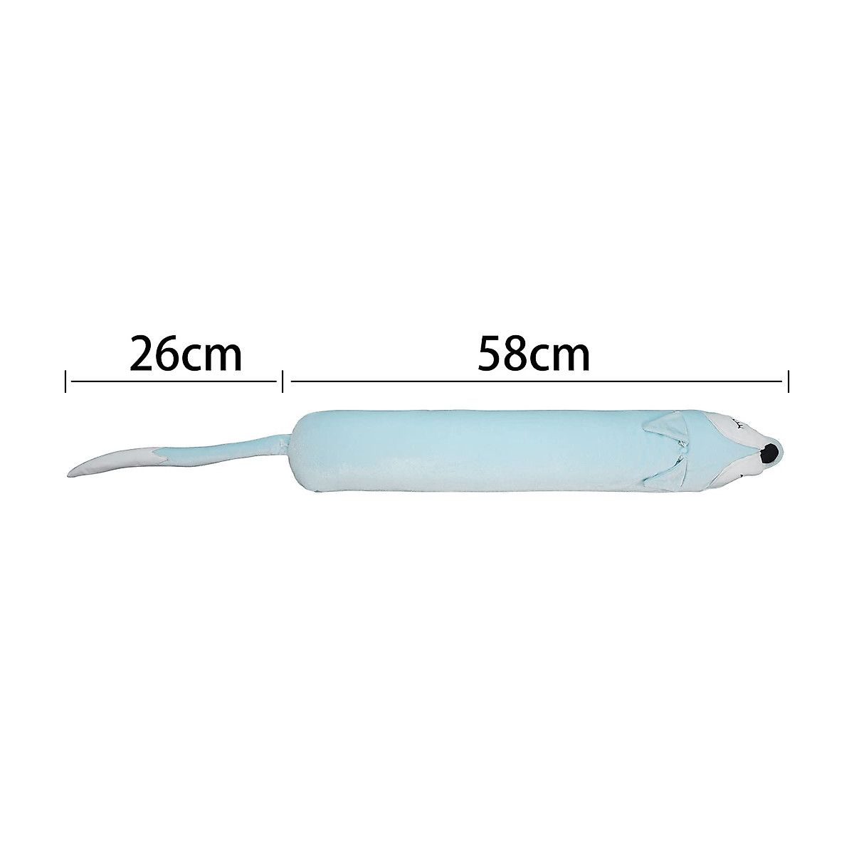 ITODA U Shaped Fox Airplane Travel Pillow Cute Neck Head Chin Support Sleep Cushion Compact Portable Animal Washing Nap Headrest for Office Home Car Train Bus Camping