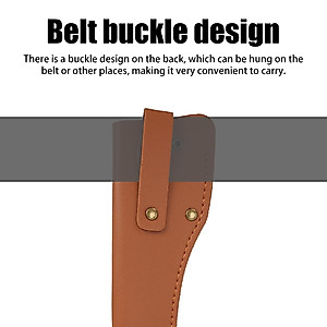 5PCS Knife Sheath, 9'' Leather Knife Cover with Belt Loop for Fishing Camping Hunting Jungle Exploration