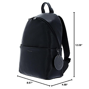 Mandarina Duck Women's Backpack, Nero13, Mellow Leather