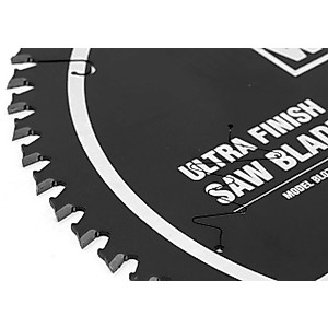 WEN BL0760 7.25-Inch 60-Tooth Carbide-Tipped Professional Ultra Fine-Finish Circular Saw Blade with Cool-Cut Coating