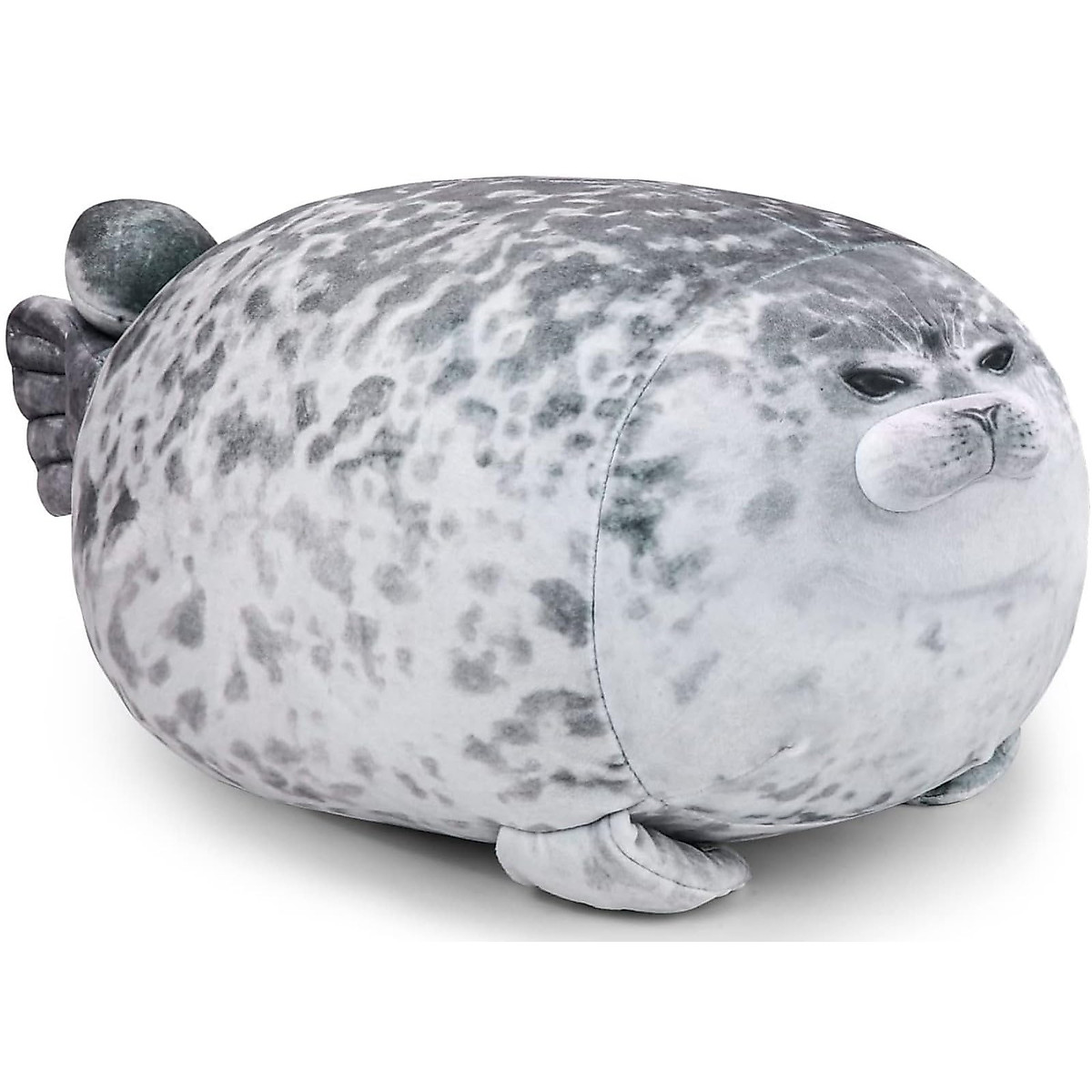 LUXSIT 23.8 Inch Chubby Blob Seal Pillow, Large Seal Plush Pillow, Soft and Cute Seal Stuffed Animal Toy for Kids and Adults, Great Gift Idea for Christmas, Birthdays and Anniversaries