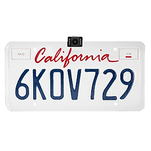 BOYO VTC1743M - Vehicle Backup Camera System with 4.3” Rear-View Mirror Monitor and License Plate Backup Camera for Car, Truck, SUV and Van