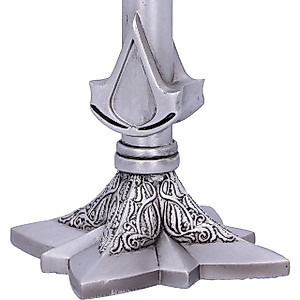 Nemesis Now Officially Licensed Assassins Creed White Game Goblet, Resin w. Stainless Steel
