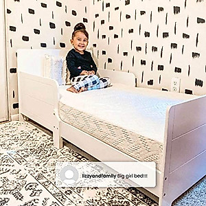 Delta Children MySize Toddler Bed, Bianca White
