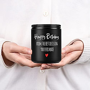 Fairy's Gift Manly Happy Birthday Candles for Husband, Boyfriend, Fiance - Hilarious Husband Birthday Gift Ideas - Funny Birthday Gifts for Husband from Wife, Boyfriend Birthday Gifts from Girlfriend