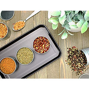 Corncuopia 4-Oz Small Candle Tins (12-Pack); Metal Storage Containers w/Slip-On Lids for Candle Making, Party Favors, Spices, Gifts, Balms & Gels