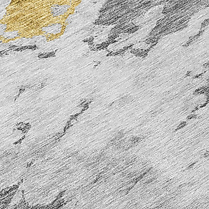 Addison Rugs Chantille ACN614 Gray 9' x 12' Indoor Outdoor Area Rug, Easy Clean, Machine Washable, Non Shedding, Bedroom, Living Room, Dining Room, Kitchen, Patio Rug