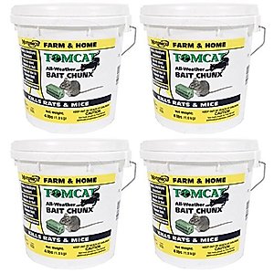 Tomcat All Weather Bait Chunx, 4 Lb (Pack of 4)