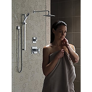 Delta Faucet Vero Single-Spray Touch-Clean Wall-Mount Slide Bar Hand Held Shower with Hose, Chrome 57530