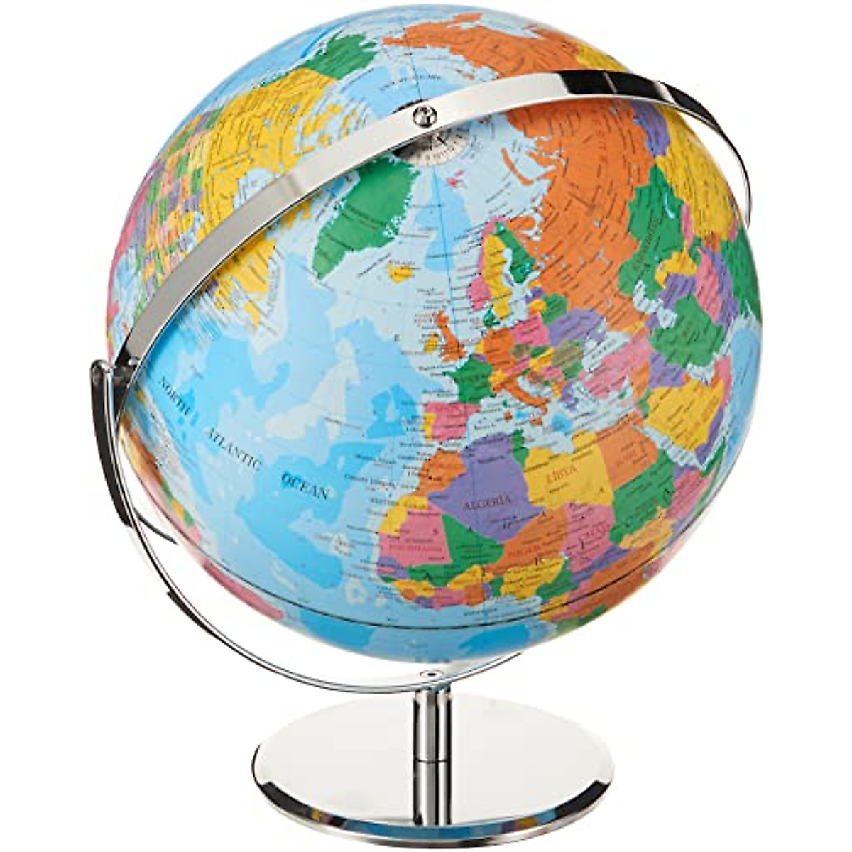 Advantus 12 Inch Desktop World Globe with Blue Oceans (30502),13 W x 12 D x 15 H in