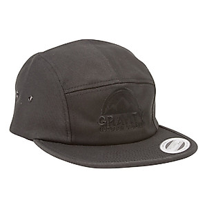 Gravity Outdoor Co. 5 Panel Hat - Blackout