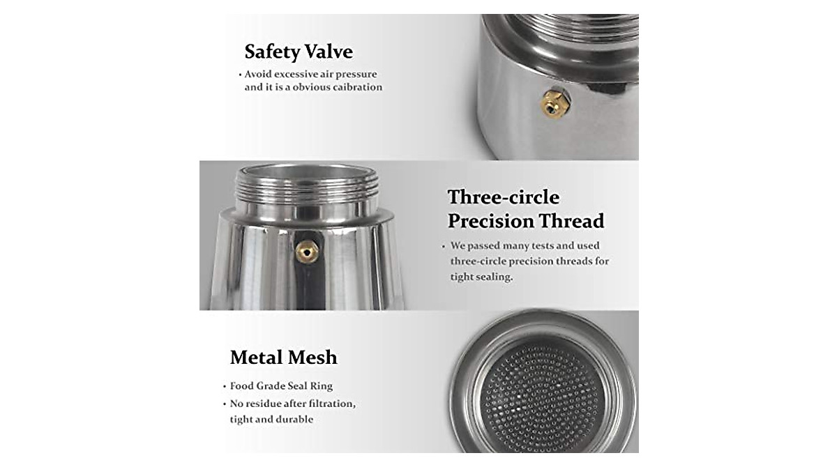 elabo Stovetop Espresso Machine - Brew Perfect Coffee