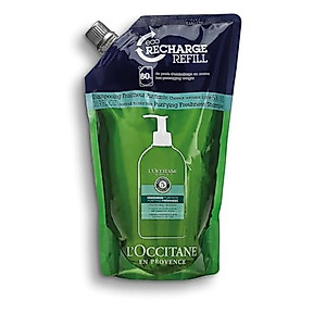 L'OCCITANE Purifying Freshness Shampoo Refill 16.9 fl. oz.: Helps Reduce Excess Sebum, For Normal to Oily Hair, Without Silicone