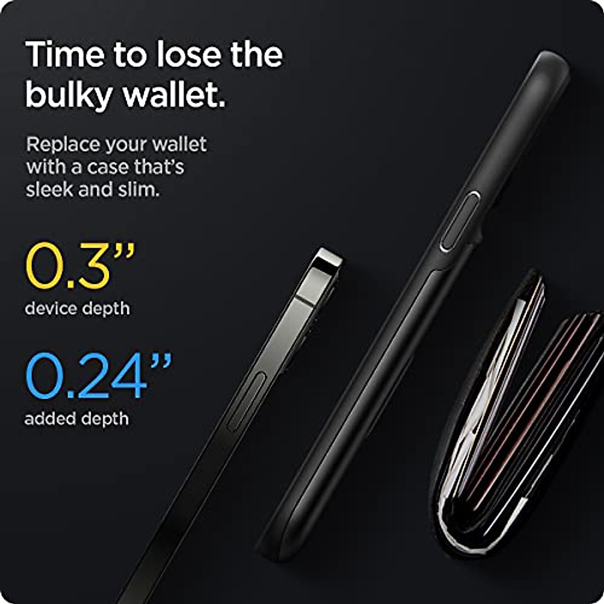 Spigen Slim Armor CS Designed for iPhone 13 Pro Max Case (2021) - Black