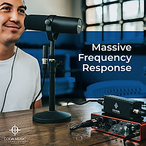 Coda MB-1 Microphone Preamp Audio Booster, Ultra-Clean Gain, Dynamic Mic Preamplifier for Studio or Home Recording, Livestream, Broadcast or Podcast - Single Channel