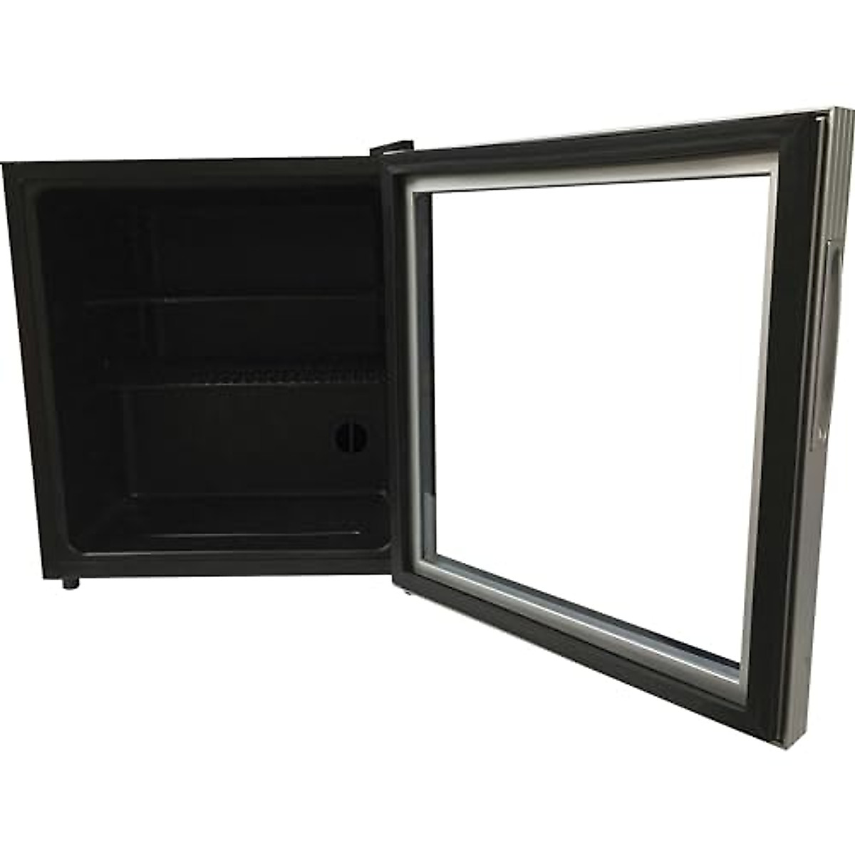 Avanti ARBC17T2PG 1.6 Cubic Foot Beverage Cooler Refrigerator, 20" x 18.3" x 17.3", Black