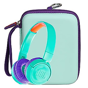 Mchoi Hard Portable Case Fits for JBL JR 300BT Kids On-Ear Wireless Headphones, Case Only