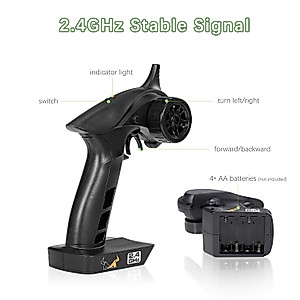 GoolRC MN 99s RC Car, 1/12 Scale 4WD 2.4G Remote Control Car for Kids and Adults, RTR RC Crawler Off-Road Truck for Land Rover Vehicle Models