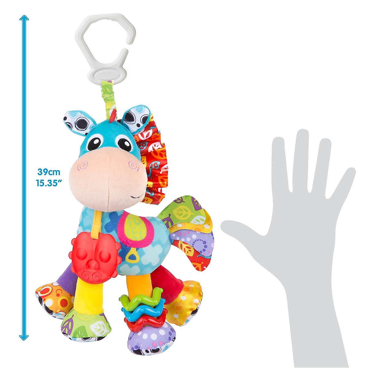 Playgro Baby Toy Activity Friend Clip Clop 0186980 for baby infant toddler children is Encouraging Imagination with STEM/STEAM for a bright future - Great Start for A World of Learning