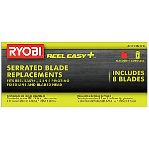 RYOBI Serrated Blade Replacement (8-Pack) AC052N1FB - Accessories for Auto Feed String Trimmers
