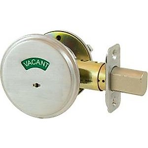 SCHLAGE B571 626 B580 Deadbolt Occupancy IND X Thumbturn 626, Satin Chrome