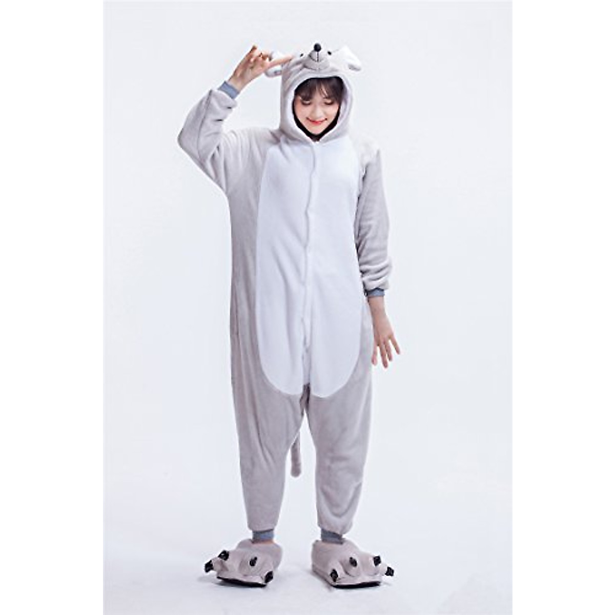 Unisex Mouse Anime Halloween Fancy Dress Party Costume Kigurumi S