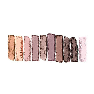 FLOWER BEAUTY By Drew Barrymore Shimmer + Shade Eyeshadow Palette - Neutral Colors + Ten Shades - Mix + Layers Shades - Easily Blendable + Rich Color Payoff - Brush Included (Smoke Show)