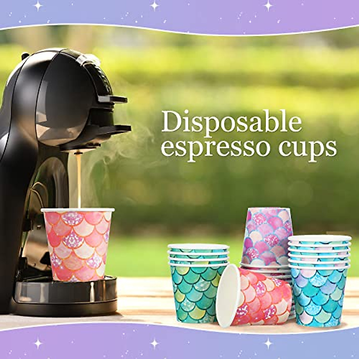 1000 Pcs Bathroom Cups 3 oz Paper Cups Disposable Bathroom Mouthwash Cups Small Cute Paper Cups Disposable Cups for Office, Party, Coffee, Water, Juice, Scale Style (Scale Style)